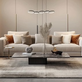 Závěsné LED svítidlo Olympia, 5x LED 50w, 4000k, b