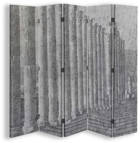 Ozdobný paraván, Architektonický řád - 180x170 cm, pětidílný, klasický paraván