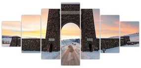 Obraz brány, Yellowstone (210x100 cm)