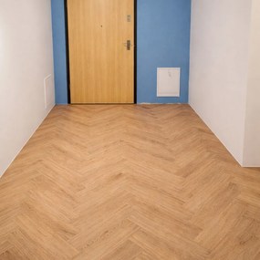 Egibi, AKCE: Kliková podlaha se zámky Vinylová podlaha kliková Canadian Design Herringbone Premium Whistler, 625 x 125 mm