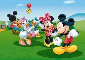 Dětská vliesová fototapeta na zed' Mickey Mouse a Přátelé, Disney | 155 x 110 cm | DFTDNM 5212