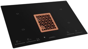 Ciarko Design Indukční deska s integrovaným odsavačem WIZARD Copper CDB8001CR