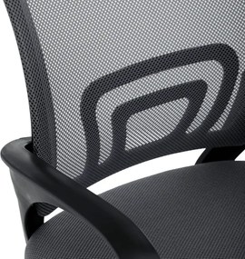 Dětská otočná židle šedá KA-L103 GREY