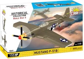 COBI 5869 II WW Mustang P-51B, 1:48, 155 k