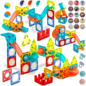 Magnetické cihly s osvětlením RK-763 Ricokids