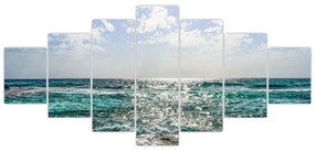 Obraz mořské hladiny (210x100 cm)