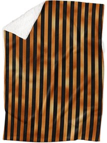 Deka Halloween stripes (Podšití beránkem: ANO)