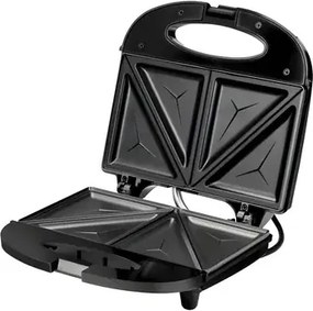MPM MOP-47 černá / Sendvičovač / 900 W / 2 sendviče / 4 trojúhelníky /