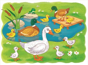DINO DŘEVO Kubus Na farmě obrázkové kostky 12ks *DŘEVĚNÉ HRAČKY* dn641365