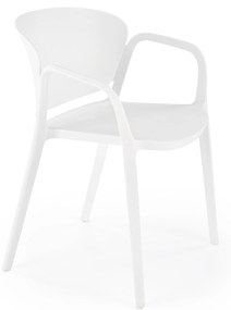HALMAR K491 židle bílá