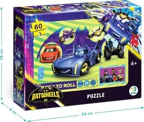 DODO Puzzle Batwheels: Zábavná jízda / 60 dílků