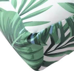 vidaXL Poduška na palety 70 x 70 x 12 cm textil [314400] Barva: Jasně zelená