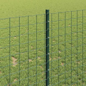 Zabudovaný plotový sloupek 44 ks Zelená 140 cm 3335919