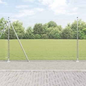 Svařovaná drátěná plotina s betonovou základnou 50 x 1,4 m 3352361