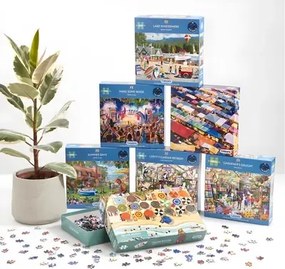 GIBSONS Puzzle Udělejte nějaký hluk / 1000 dílků / 68 × 49 cm