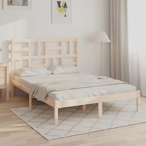 vidaXL Rám postele masivní dřevo 120 x 200 cm [3105947] Barva: Přírodní