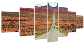 Obraz - U.S. Route 163 (210x100 cm)