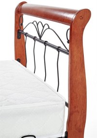 Kovová postel Veronica 90x200 jednolůžko antická