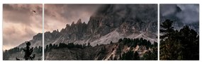Obraz skalnatých hor (170x50 cm)