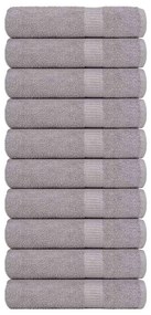 Ručníky do sprchy FROGN 10 ks šedé 70x140 cm 360 g/m² 136835