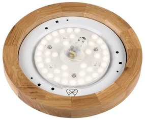 Brilagi - LED Stropní svítidlo BELLADONNA LED/20W/230V pr. 30 cm bílá/dub