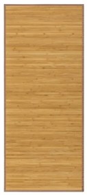 Bambusový koberec běhoun v přírodní barvě 75x175 cm – Casa Selección