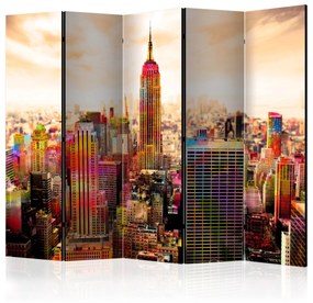 Paraván - Colors of New York City III II [Room Dividers]