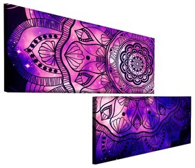 Malvis ® Obraz Mandala noční nebe Velikost: 65x40 cm