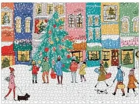 Galison Puzzle Vánoční koledníci / 1000 dílků / od 8 let