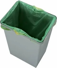 Elletipi BIG 24 L Plastový koš s rukojeťmi šedá / bez víka / 44 x 22.5