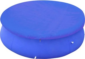 Krycí plachty na bazén 2 ks PE kulaté 540 cm 90 g/m² 3082802