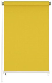 vidaXL Venkovní roleta 160 x 230 cm žlutá