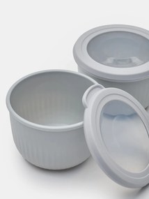 Sinsay - Nádoby na potraviny s víkem 2 pack - šedá