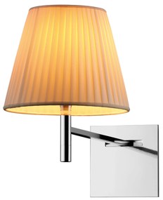 Flos F6307007 KTribe W, designové nástěnné lampa se stmívačem, 1x70W E27, světle hnědý textil, výška 35cm
