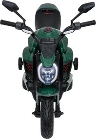 Elektrická motorka Ducati Diavel x Bentley zelená