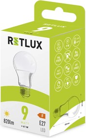 Retlux RLL 403 A60 E27 bulb 9W WW