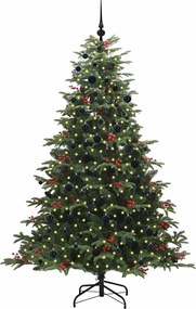 Umělý vánoční stromeček Zelená 210 cm PVC, kov a plast 3395560