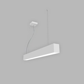 Závěsné lineární svítidlo Lino Barva: Bílá, Délka: 900 mm, Stmívání: Stmívatelné DALI/PUSH