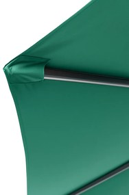 Zahradní slunečník Houseland Vortexa 300 cm tmavě zelený