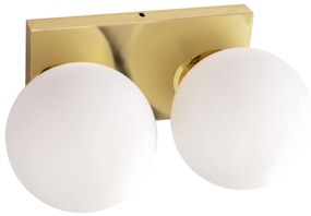 Toolight, nástěnná lampa 2xE27 APP1010-2W, zlatá, OSW-05556