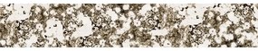 DIMEX | Fototapeta do kuchyně Hrubý kámen KI-350-104 | 350 x 60 cm | béžová, metalická