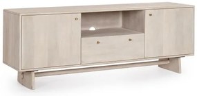 BIZZOTTO Designový TV stolek ELISHEVA světlý 0746994