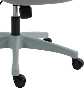 Ergonomická kancelářská židle COSMO - šedá síťovina / nosnost 150 kg