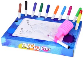 JOKO Kreativní sada malování pumpičkou, fixy a šablony