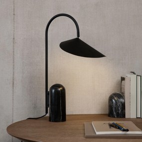 FERM LIVING Stolní lampa Arum, Black