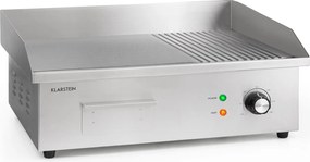 Klarstein Grillmeile 3000GR, elektrický gril, 3000 W, 54,5 x 35 cm, hladký/žebrovaný