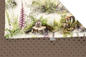 Deka Dary lesa - hnědá od Darré Velikost: 140 x 200 - letní varianta
