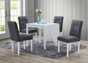 Casarredo - Komfort nábytek Jídelní židle MALTES šedá/bílá