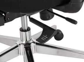 Kancelářská ergonomická židle Neoseat ALLY WHITE — černá / bílá, nosnost 150 kg