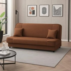 Pohovka RELAX, 195, 90 cm Barva látky: Světle šedá látka